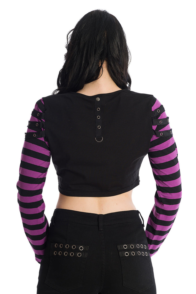 Lycoris Long Sleeve Grunge Alternative Crop Top by Banned Alternative ...